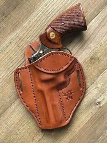 Colt Python CCW Hand Made Leather Concealment Holster ...